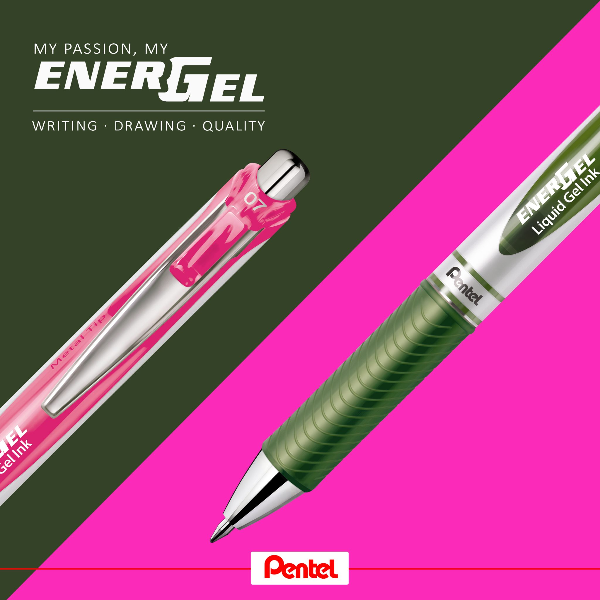 Front Page - Pentel EnerGel
