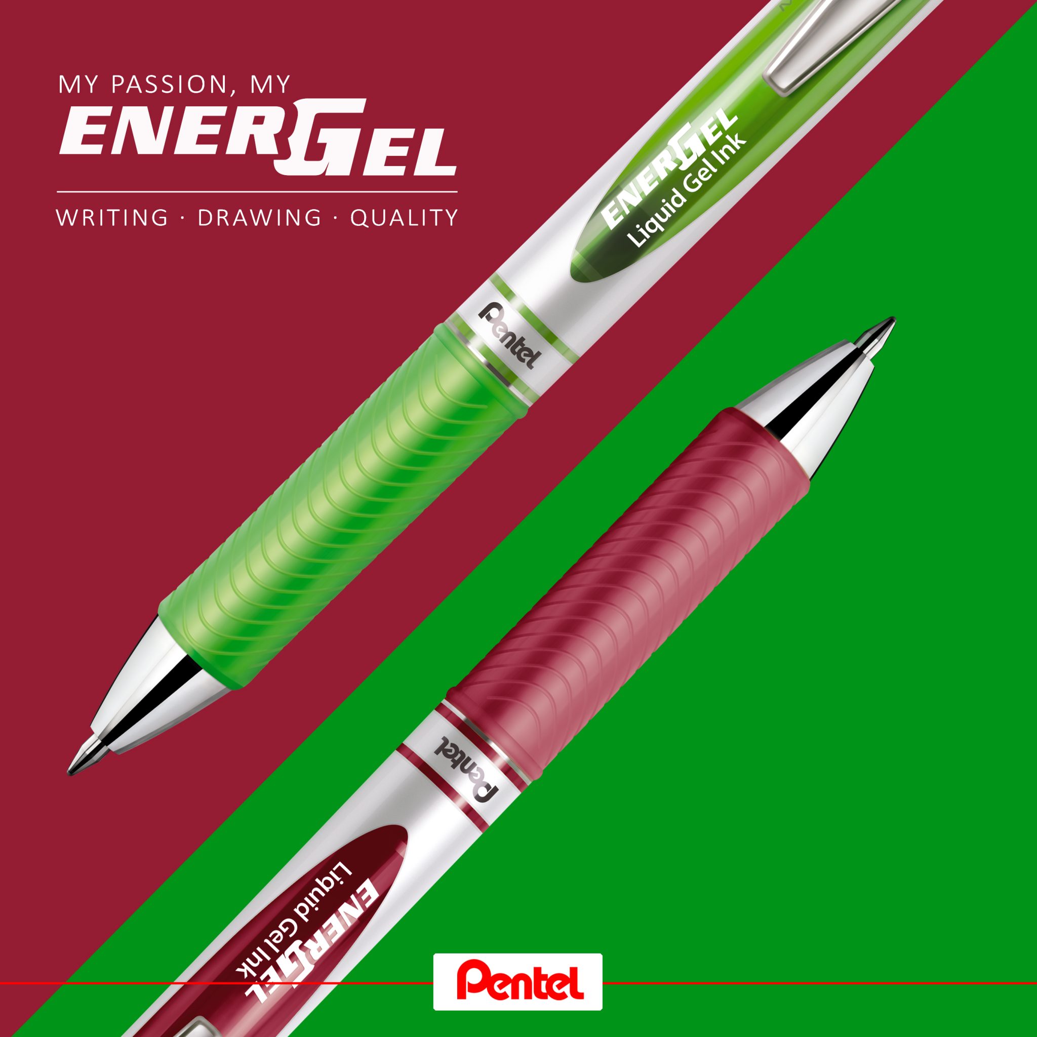 Front Page - Pentel EnerGel